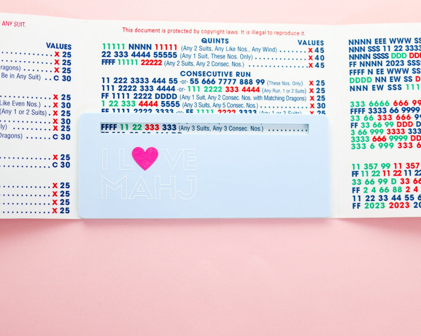 The Pastel Line Marker Collection – Mark Your Mahjong